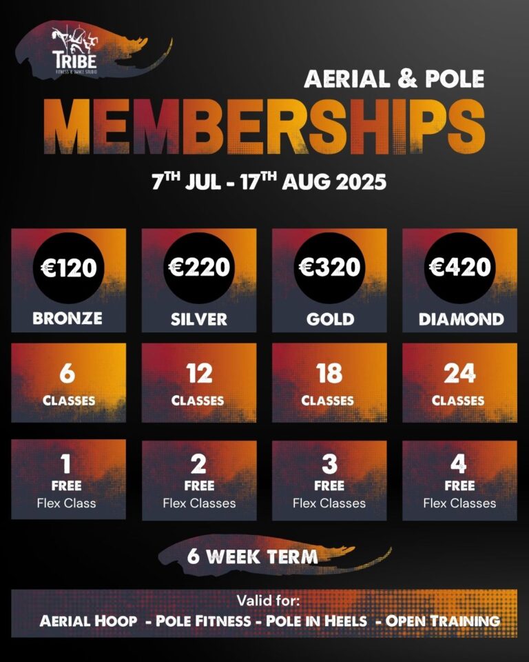 Class Schedule Tribe Fitness and Dance